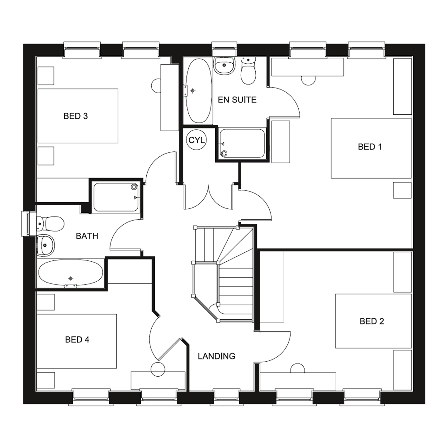 Elwick Gardens, Chelworth, Plot 72 | David Wilson Homes