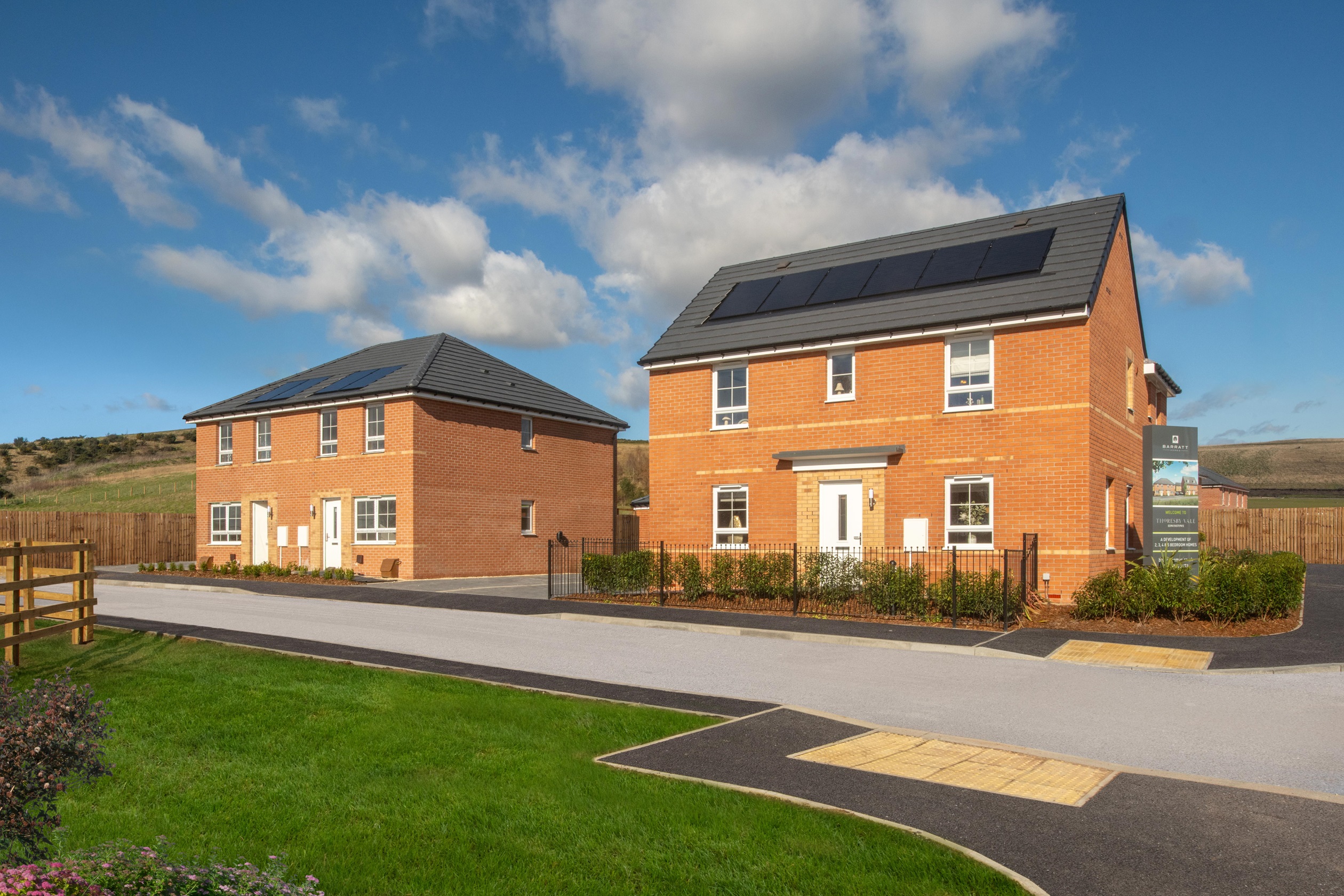 Barratt Homes at Thoresby Vale: New homes in Mansfield, Nottinghamshire ...