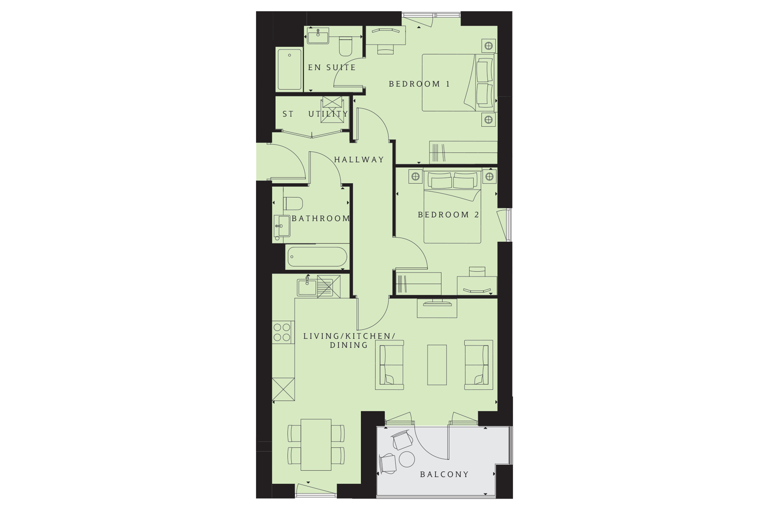 "Primrose House" at Springfield Drive, London SW17, 2 bedroom flat for sale - 66944859 ...