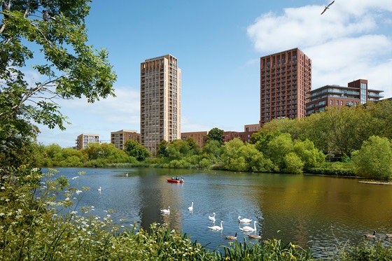 Hendon Waterside: New homes in Hendon, London | Barratt London